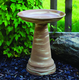 Ceramic Pottery Bird Baths - The Backyard Naturalist