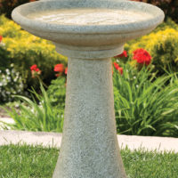 Concrete Bird Baths, Fountains & Statuary - The Backyard Naturalist