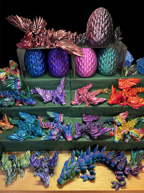 Crystal Dragons, Gemstone Dragons, Butterfly Dragons and Dragon Eggs ...